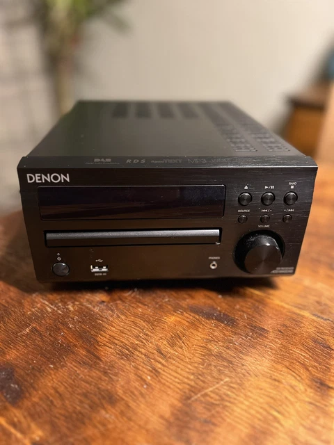 DENON RCD-M40DAB MICRO HI-FI CD Receiver, Remote Black, Dab aerial £92. ...