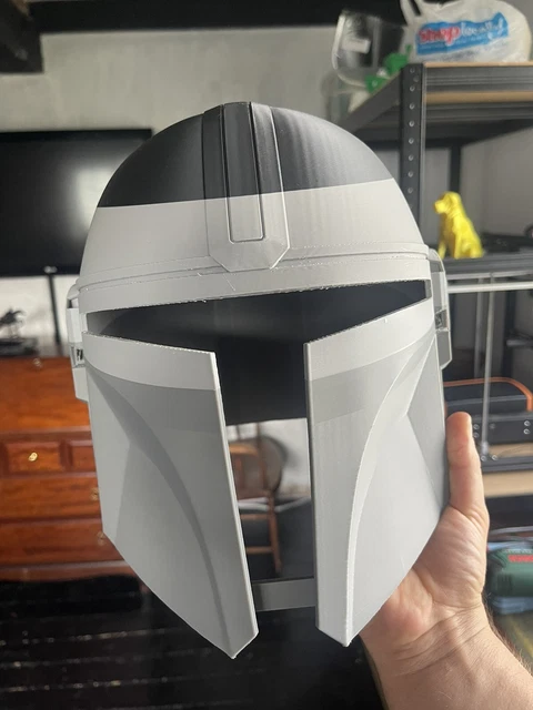 3D PRINTED MANDALORIAN helmet/armour/cosplay/prop £80.00 - PicClick UK