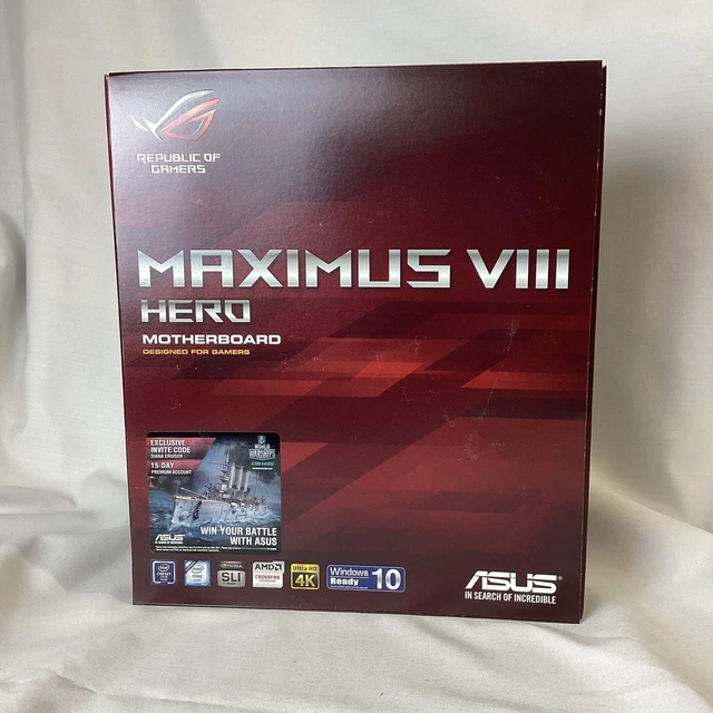 REPUBLIC OF GAMERS Maximus VII Hero Motherboard (untested) £45.00 ...