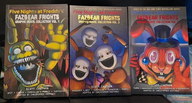 FIVE NIGHTS AT Freddy's Fazbear Frights Graphic Novel Vols. 1-3 Books ...