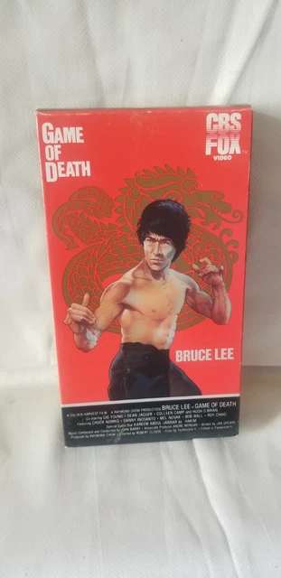 BRUCE LEE GAME Of Death CBS Fox VHS. Mint!! Condition! Classic Kung Fu ...