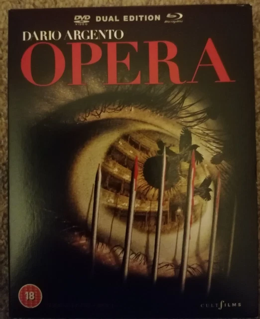 OPERA (1987) BLU-RAY by Dario Argento - 2018 edition £12.94 - PicClick UK