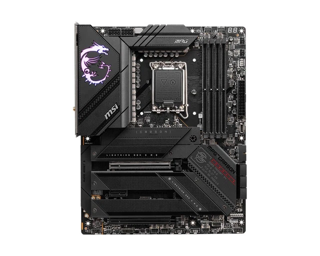 MSI MPG Z790 CARBON WIFI Motherboard LGA 1700 Intel Z790 DDR5 ATX 5xM.2 ...