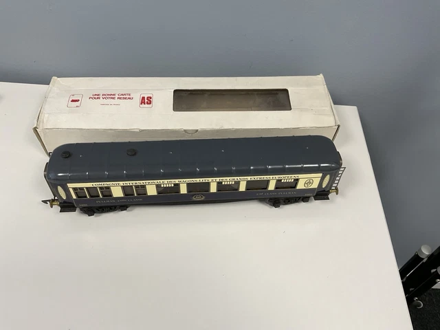RARE AS FRENCH O Gauge CIWL Pullman 2nd Class Coach Blue/Cream No. 4091 ...