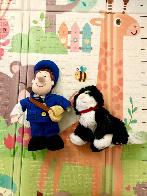 POSTMAN PAT & Jess The Cat Set Plus Soft Toys Large 2004 Children TV ...
