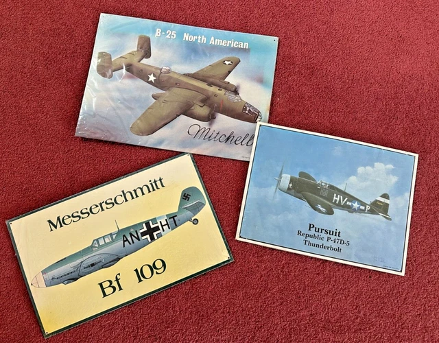 MESSERSCHMITT BF 109 F 2 Special WW2 Aircraft Metal Placque - B30 £5.92 ...