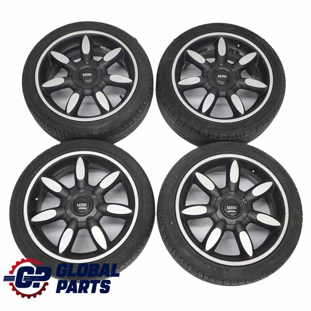 MINI R50 R56 Juego Completo 4x Llantas Neumáticos Limp Home 17" 6773800 ...