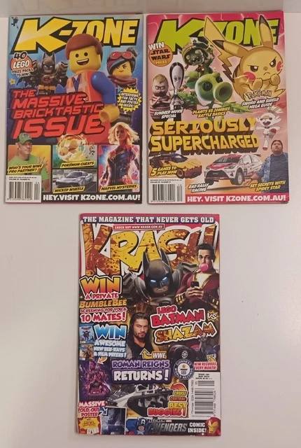 K Zone Magazines FOR SALE! - PicClick AU