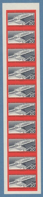GDR 1960 RAILWAY Ferry Mi.-No. 805B 10-Strip ** VIEW £65.19 - PicClick UK