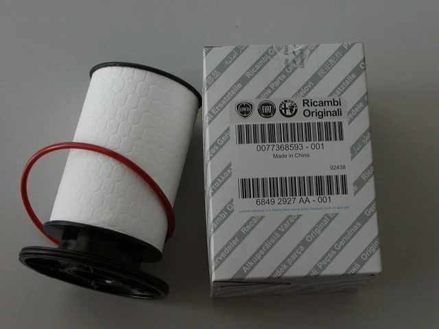 KRAFTSTOFFFILTER EINSATZ ORIGINAL Fiat Ducato AlfaRomeo Giulia 77368593 ...