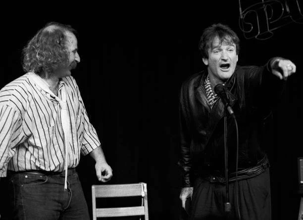 ROBIN WILLIAMS SURPRISE Appearance With Bruce Baby Man Baum 1986 OLD ...