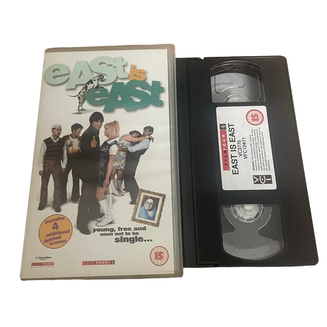 EAST IS EAST VHS Video Tape - Om Puri, Linda Bassett, Ian Aspinall ...