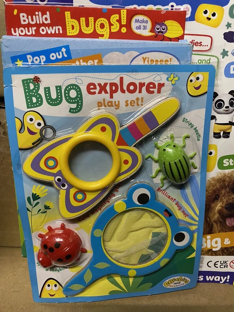 BBC CBEEBIES MAGAZINE 2023 + Build Your Own Bugs / Bug Explorer Play ...