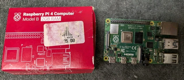 RASPBERRY PI 4 Model B 2GB RAM Quad Core Cortex-A72 Computer For Parts ...