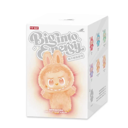 AUTHENTIC POPMART LABUBU The Monsters Big into Energy Plush 1 Blind Box ...