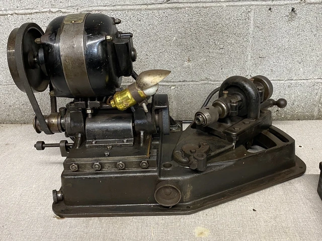 VINTAGE 1930S KWIK-WAY Valve Grinder resurfacing Resurface Machine $399 ...