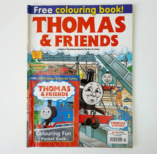 THOMAS THE TANK Engine & Friends Magazine Issue 324 Comic 2000 £39.99 ...