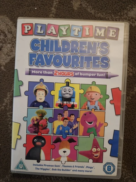 PLAYTIME CHILDREN'S FAVOURITES Dvd Kids Hoobs Kipper Wggles Pingu ...