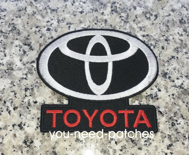 TOYOTA LOGO MOTOR Company Automaker Car Racing Trucks Sew on Embroidery ...