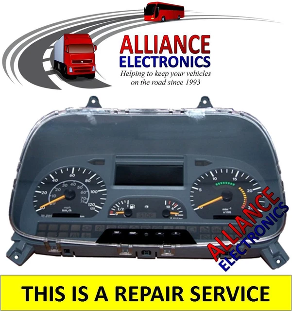 MERCEDES ATEGO AXOR Tourino Instrument Cluster Dashboard Panel Dash ...