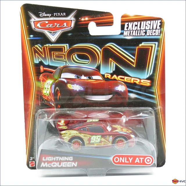 DISNEY PIXAR CARS 2014 Neon Racers - Lightning Mcqueen - exclusive ...