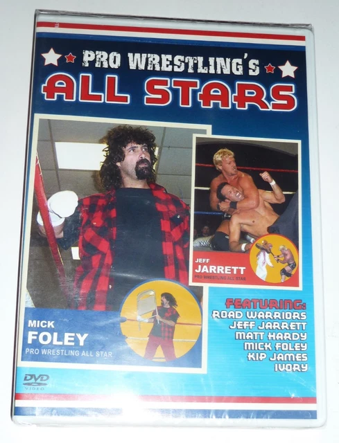 PRO WRESTLING'S ALL Stars DVD matches Jeff Jarrett Matt Hardy Mick ...