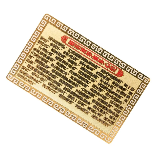 CHINESE STYLE AMULET Metal Kwan Yin Luck Auspicious Success Protection ...