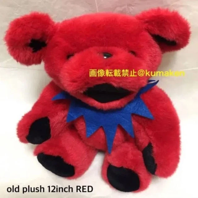 DEAD BEAR OLD 12 Inch Plush Red With Paper Tag £77.51 - PicClick UK