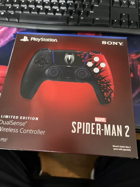 Sony Ps5 Dualsense Wireless Controller Marvels Spider Man 2 Limited