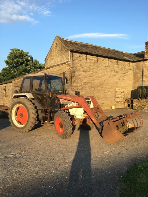 DAVID BROWN / Case 1494 Tractor 4wd Complete With Loader Bucket And ...