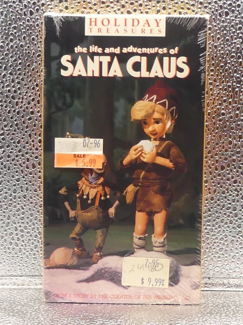 THE LIFE AND Adventures Of Santa Claus Stop Motion VHS New Factory ...