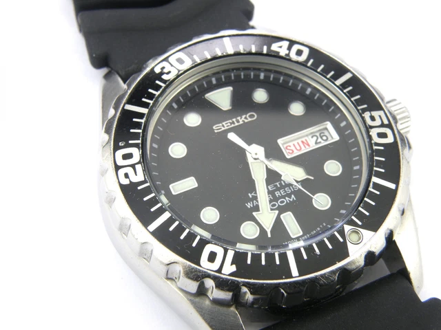 MEN'S SEIKO 5M63-0A10 Kinetic Professional Diver's Watch - 200m £249.95 ...