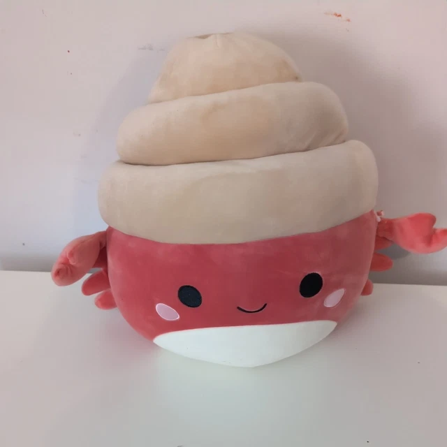 SQUISHMALLOW CRAB WITH Shell - 35cm £5.00 - PicClick UK