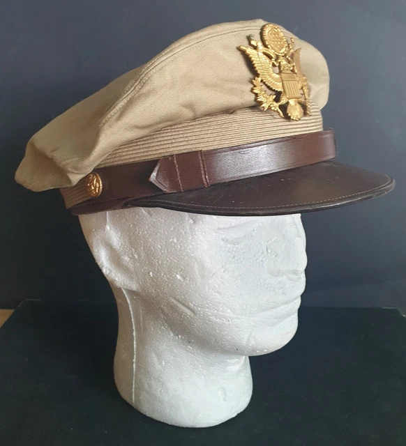 WW2 USAAF 474TH Fighter Group Pilot's '50 Mission' Summer Crusher Cap ...