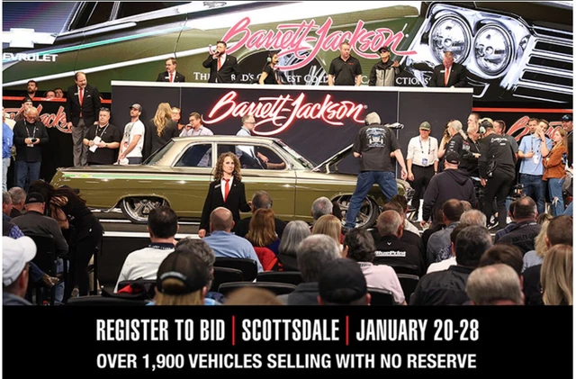 BARRETT-JACKSON AUCTION SCOTTSDALE 2024 Tickets $107.20 - PicClick CA
