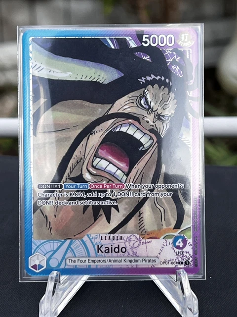 CARTE UNE PIÈCE anglaise Kaido Parallel Alt Art Manga Leader OP01-061 #1 EUR 209,63 - PicClick FR