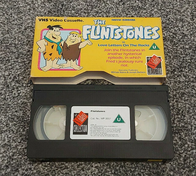 THE FLINTSTONES IN Love Letter On The Rocks Pal Vhs Video Kids Children ...
