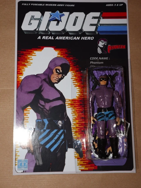 PHANTOM COMICS MARVEL bengale gi joe custom style cobra unreleased fan ...