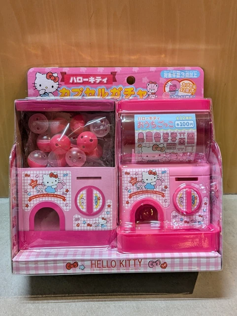 HELLO KITTY CAPSULE Gacha Sanrio Kitty Gachapon Machine Set From Japan New £28.43 - PicClick UK