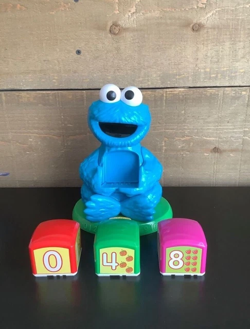 SESAME STREET FIND & Learn Cookie Monster Number Blocks $30.00 ...