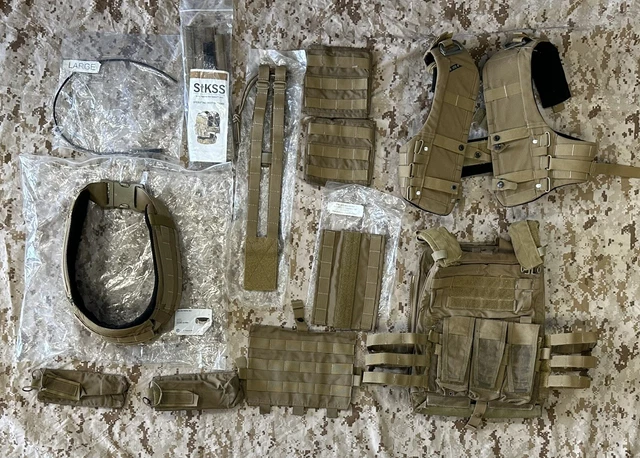 CRYE PRECISION MBAV AVS Coyote Brown Large SOCOM MARSOC USMC $700.00 ...