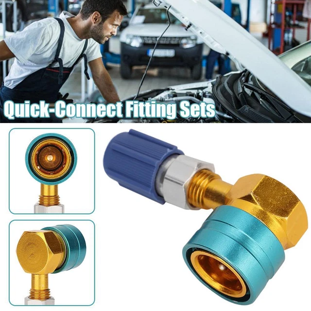 LOW SIDE R1234YF to R-134a Service Quick Coupler With R12 R134a Adapter ...