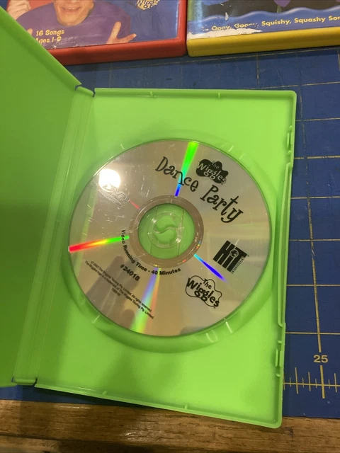 (3) DVD THE Wiggles Dance Party, Hoop-Dee-doo et Yummy Yummy 45 ...