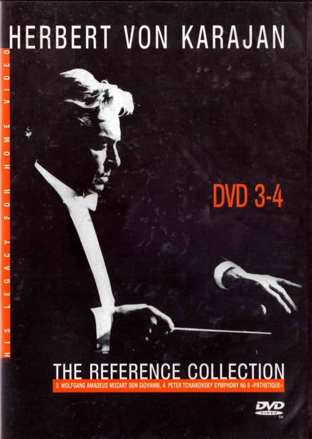 HERBERT VON KARAJAN THE REFERENCE COLLECTION DVD3-4 2DVD Region 2 DVD ...