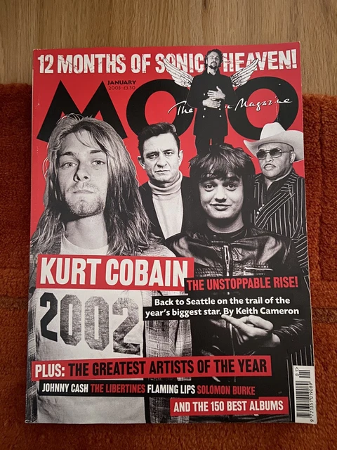 MOJO MAGAZINE 110 - Nirvana - Kurt Cobain - Soul - Johnny Cash ...