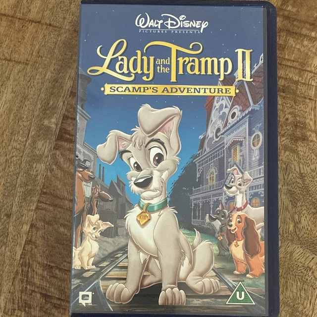 WALT DISNEY HOME Video Lady and the Tramp II VHS PAL U 2001 Animation ...