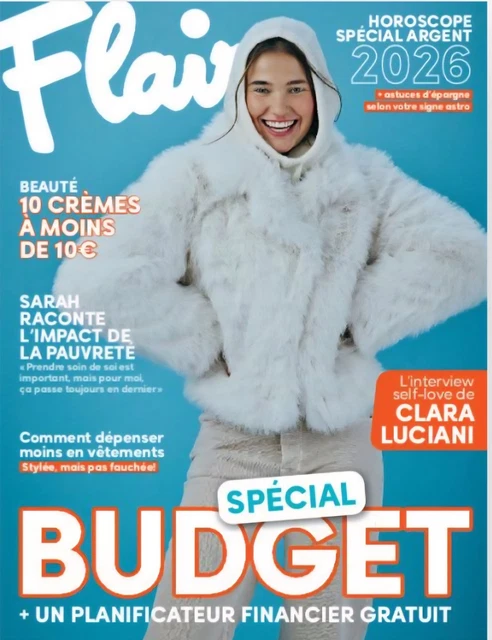 CLARA LUCIANI MAGAZINE Flair 2026 EUR 12,90 - PicClick FR