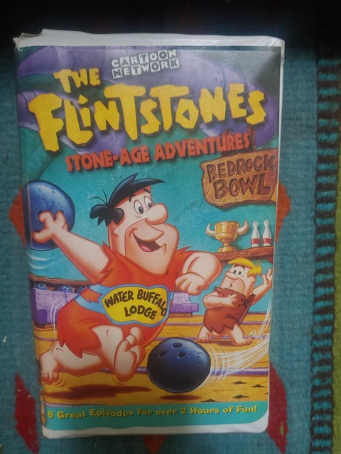 THE FLINTSTONES STONE Age Adventures Cartoon Network VHS Tape - $6.72 ...