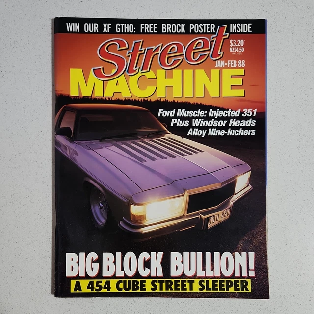 STREET MACHINE - Vintage Australian Automotive Magazine Jan/Feb '88 ...