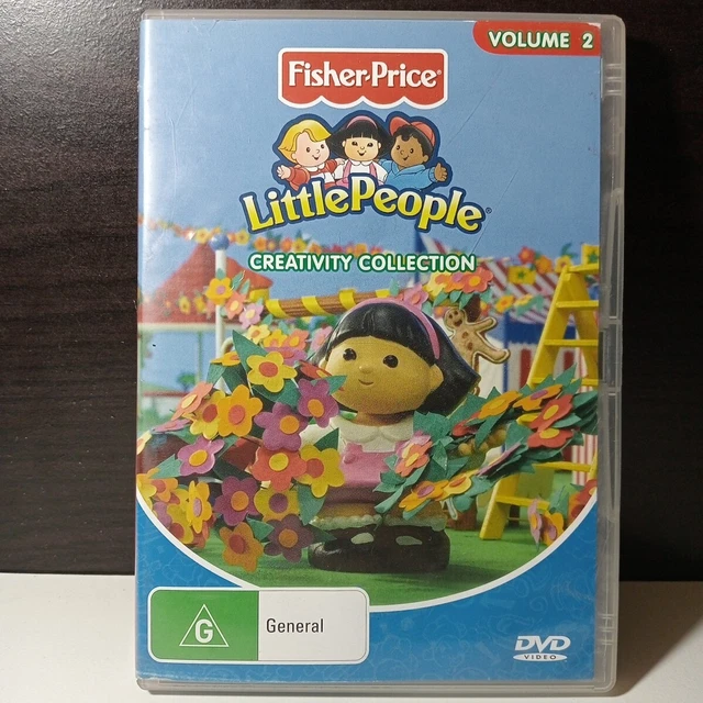 LITTLE PEOPLE CREATIVITY Collection Volume 2 DVD Region 4 Aus Disc Like ...